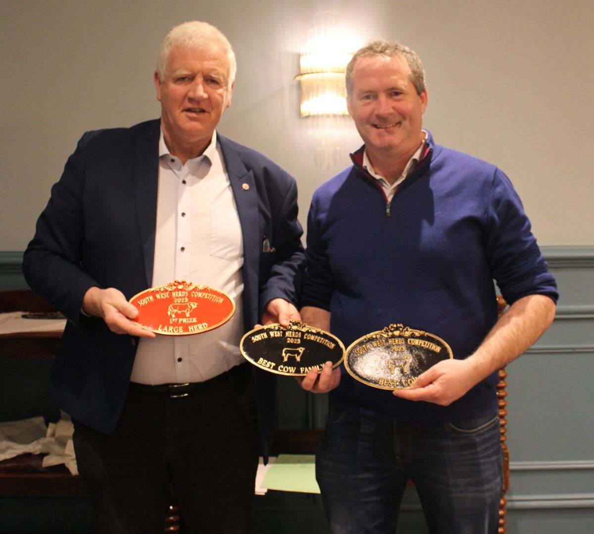 South West club herd competition results 2023 - Irish Limousin